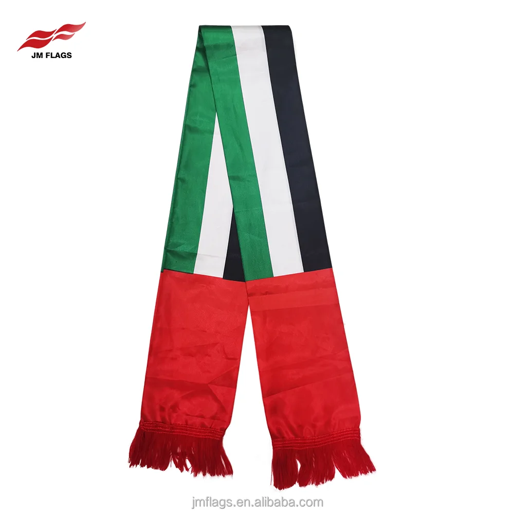 Wholesale United Arab Emirates Scarf Uae Flag Scarf Events Decoration ...