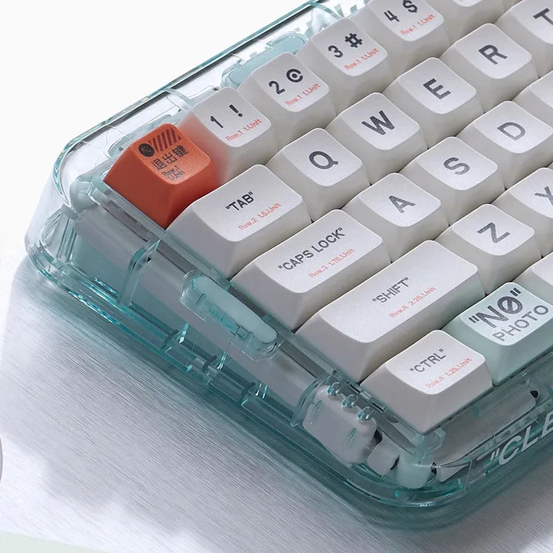 PLASTIC XDA Profile Keycaps Set PBT Artisan Custom Keycaps