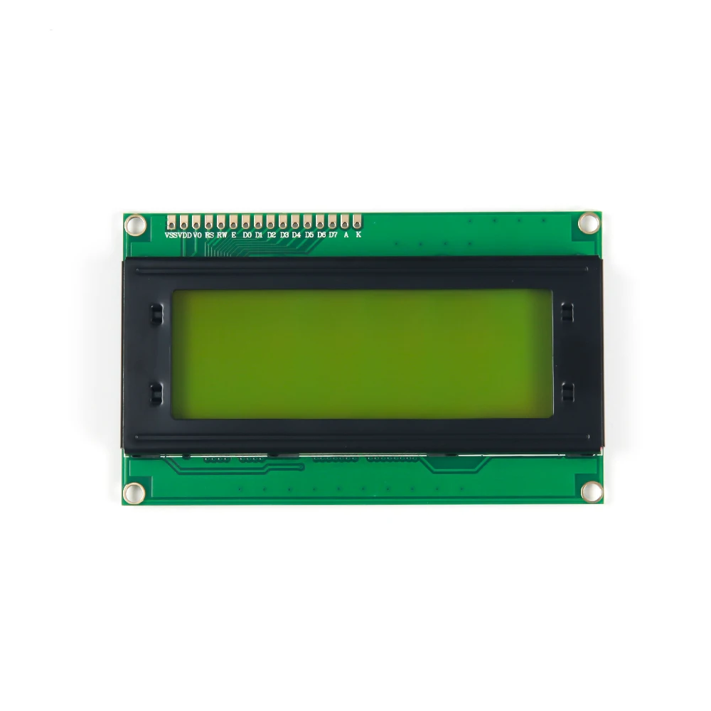 LCD2004 20x4 LCD Display Module with Yellow Green Backlight