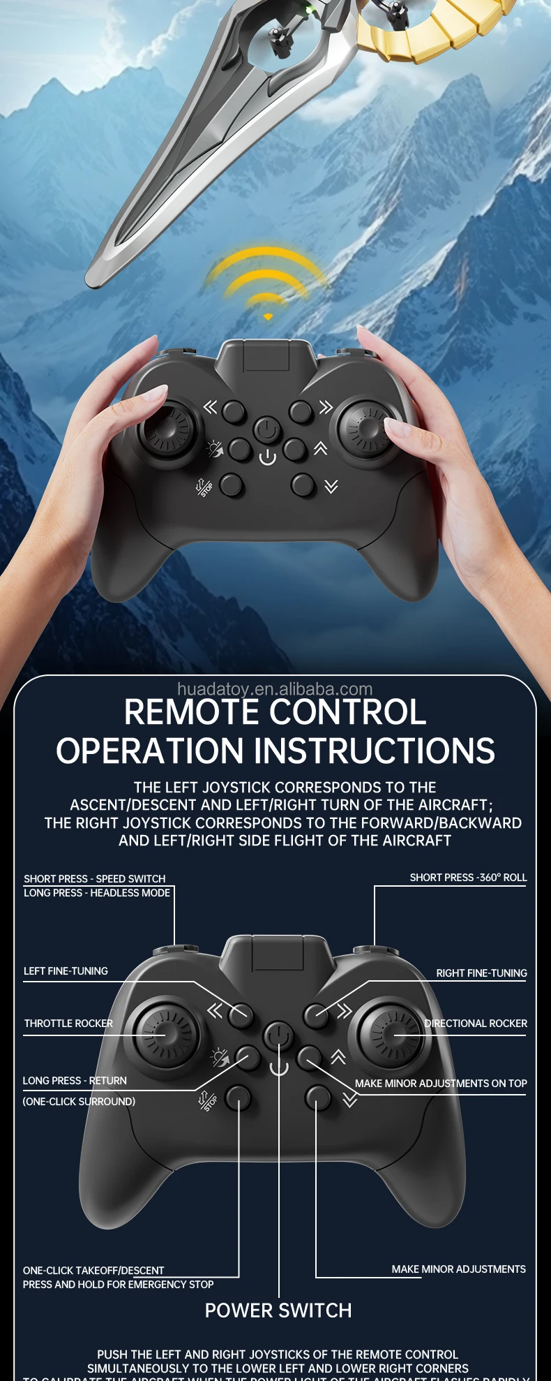HUADA Remote Control Flying Sword Toys - Fun & Innovation