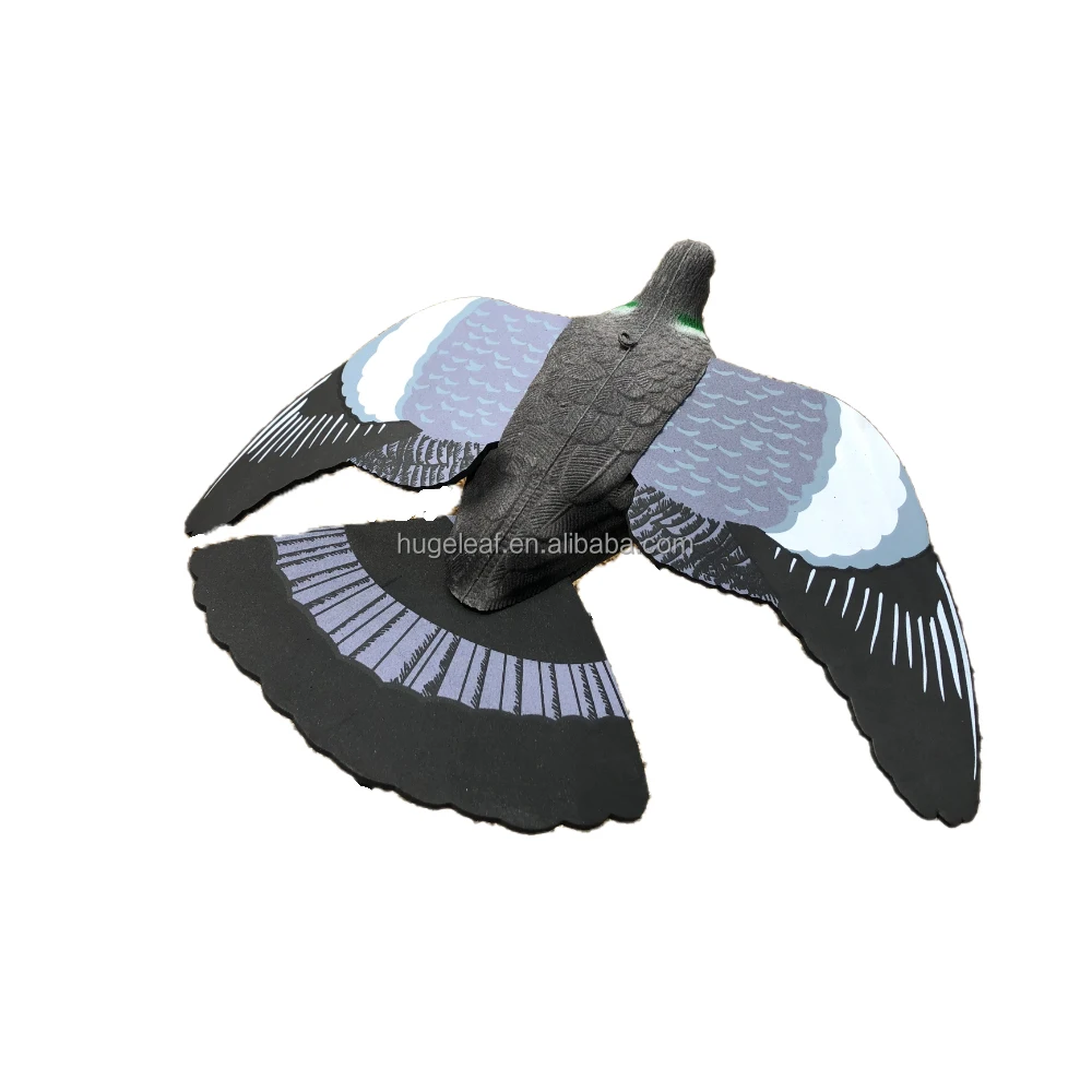 Outdoor Pigeon Decoy - Realistic Flying Hunting Pigeon