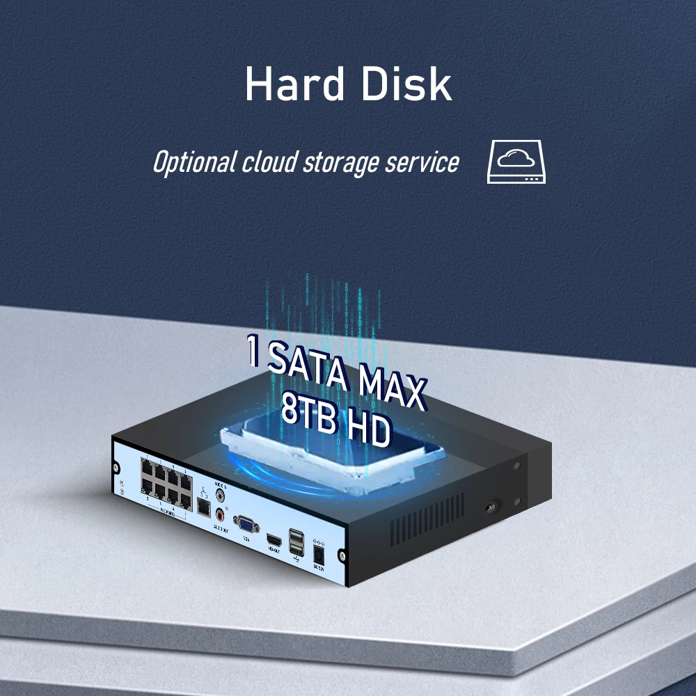 Jidetech 12ch Nvr Network Video Recorder 1 Video Recording For Ip ...