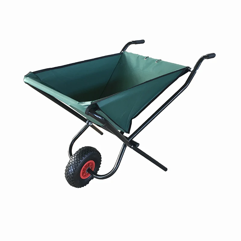50l Space-saving,Lightweight,Pneumatic Wheel,Green Folding Garden ...