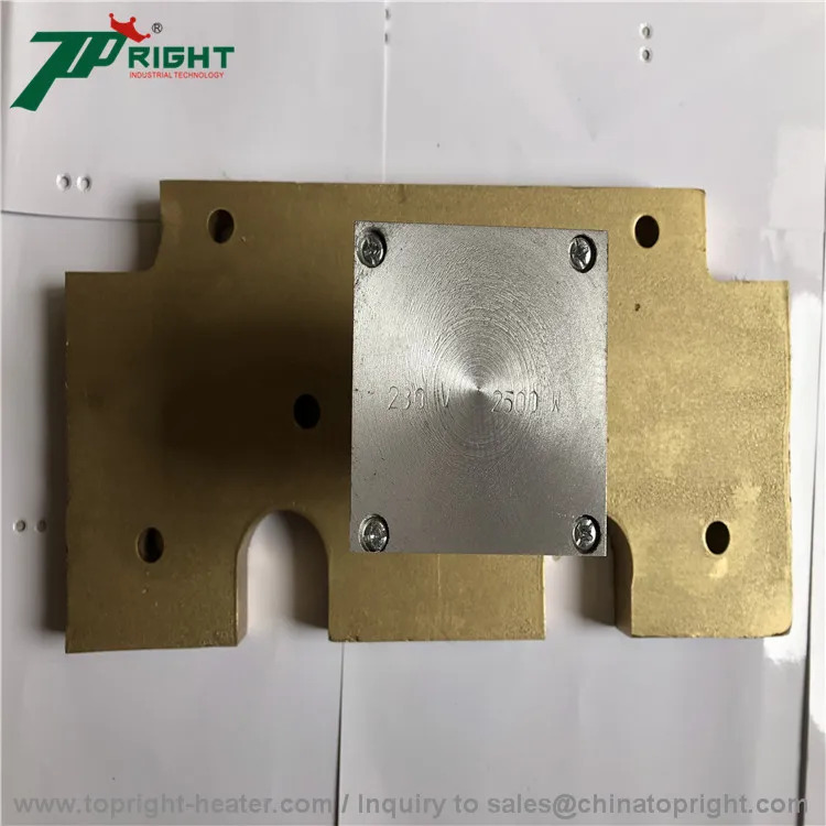 L Shape Electric Cast In Brass Band Heater Die Casting Heating Element ...