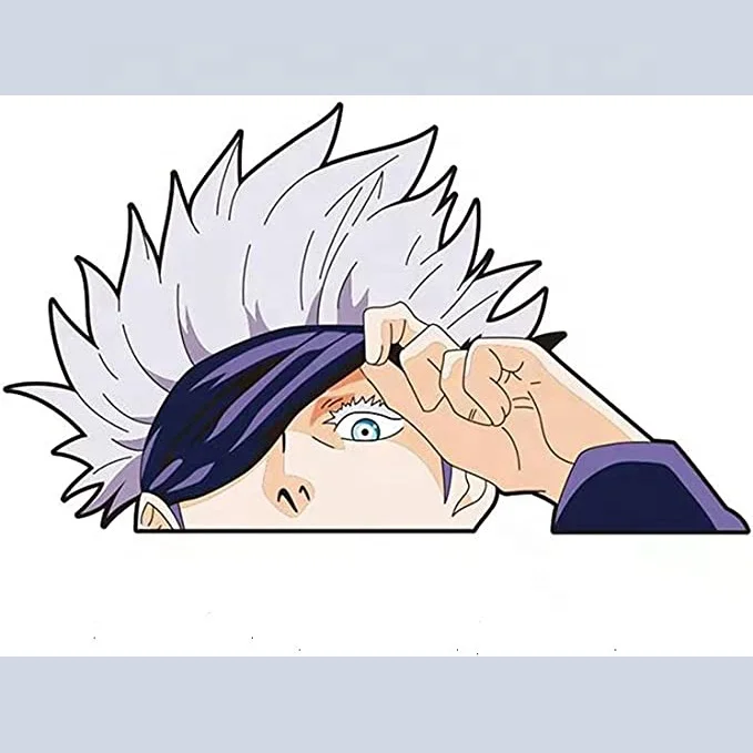 Gojo Satoru Car Stickers Jujutsu Kaisen Anime Decals Laptop Window ...