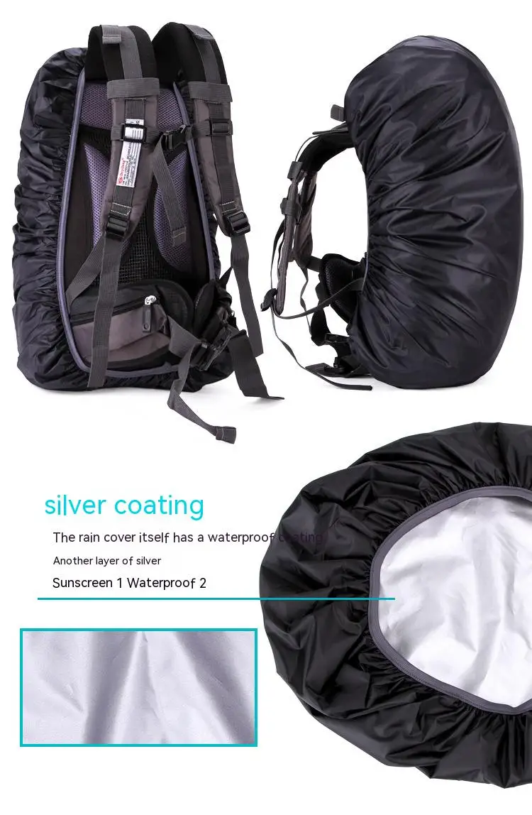 Custom Logo 20L-100L Outdoor Reflective Waterproof Backpack