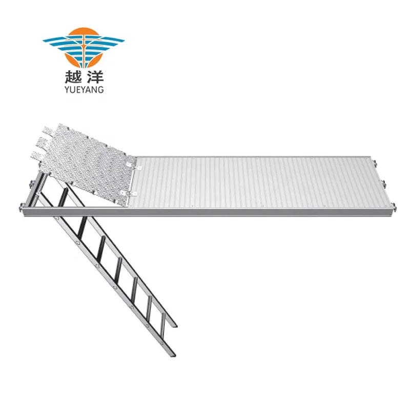 Aluminium Scaffold Trap Door Deck With Ladder For Construction Use ...
