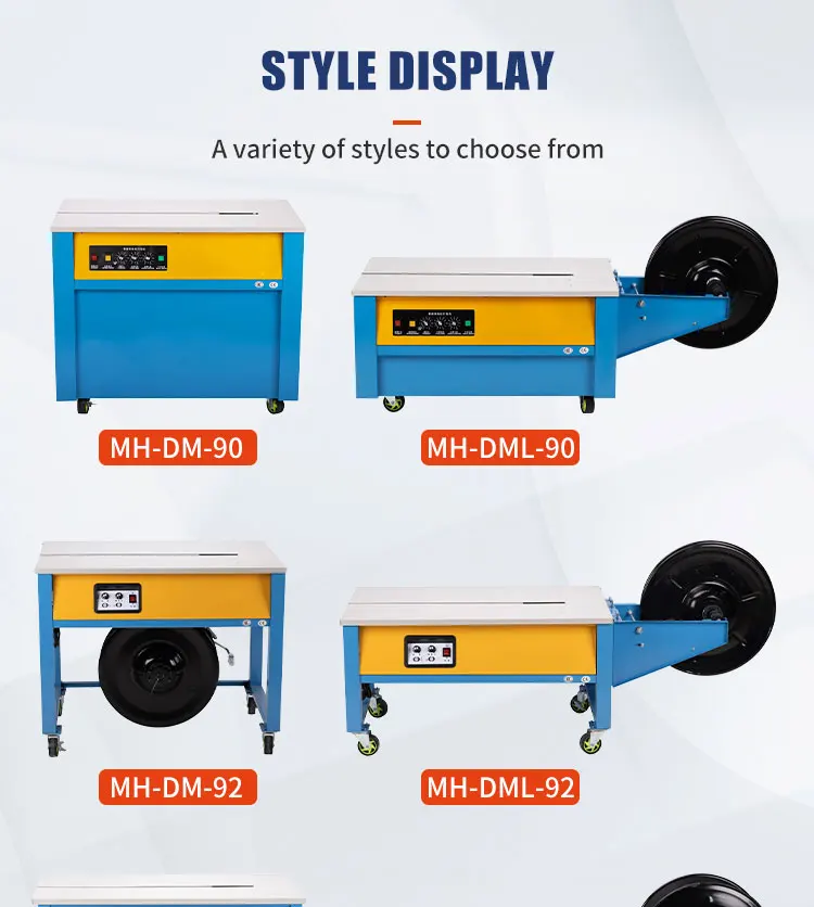 Semi-automatic PP Strap Bundle Box Strapping Banding Machine for Sale ...