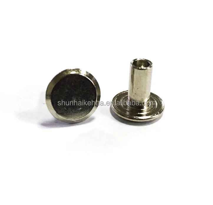 Helmet Rivet Semi-hollow Round Head Semi Tubular Rivets Metal Rivet ...