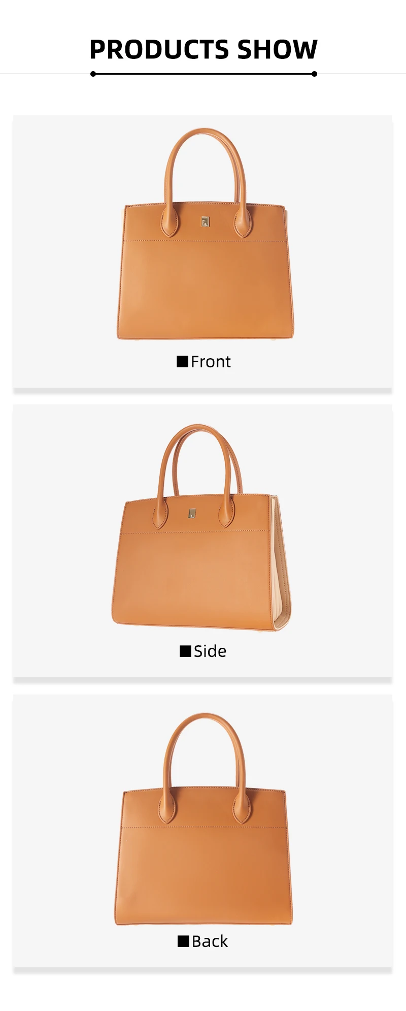 SUSEN Designer Large Women’s PU Leather Handbags - Luxury Tote Bags for ...