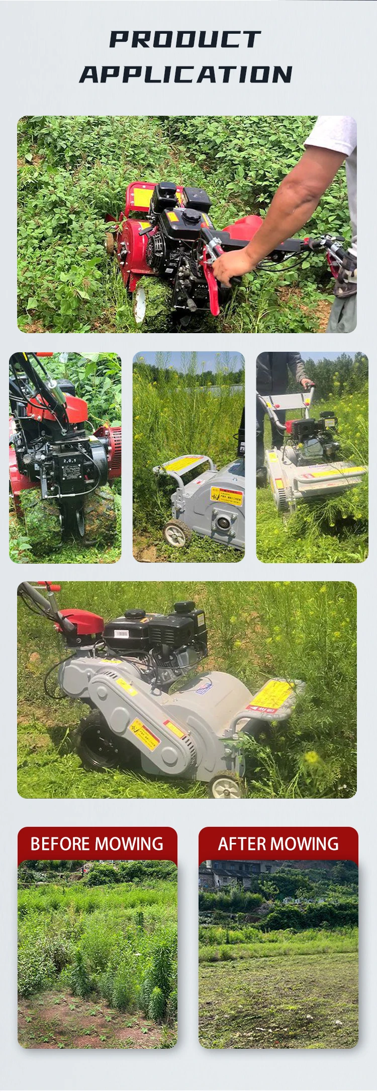 Rcm New Design Atv Lawn Mower Removal Machine Farm Small Grass Cutting ...