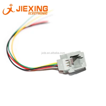 Rj11 6p4c With Cable Telephone Socket 4 Core 623k Female Interface ...
