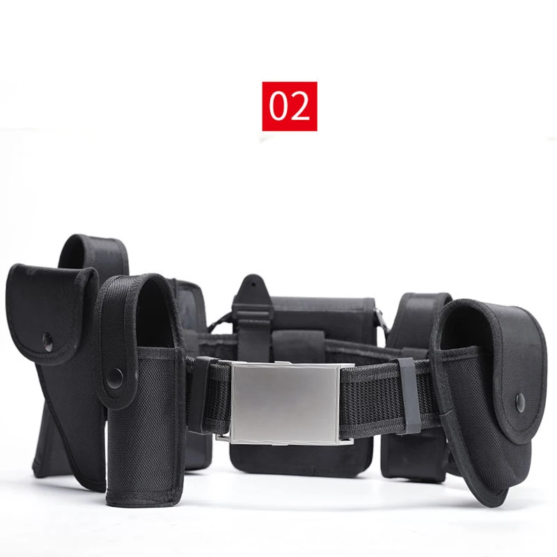 Security Guard Tactical Belt System Utility Kit Law Enforcement Modular ...