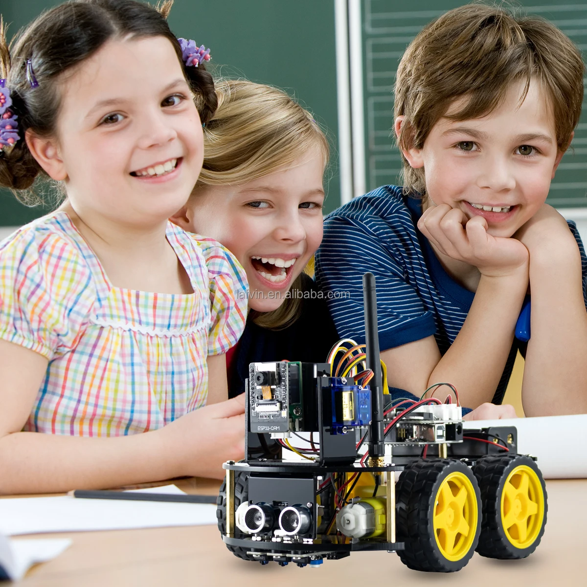 2023 LAFVIN Smart 4wd Chaiss Robot Car Kit - DIY & App Control