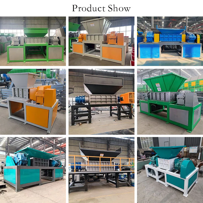 Scrap Metal Double Shaft Shredder Industrial Cardboard Double Shaft ...