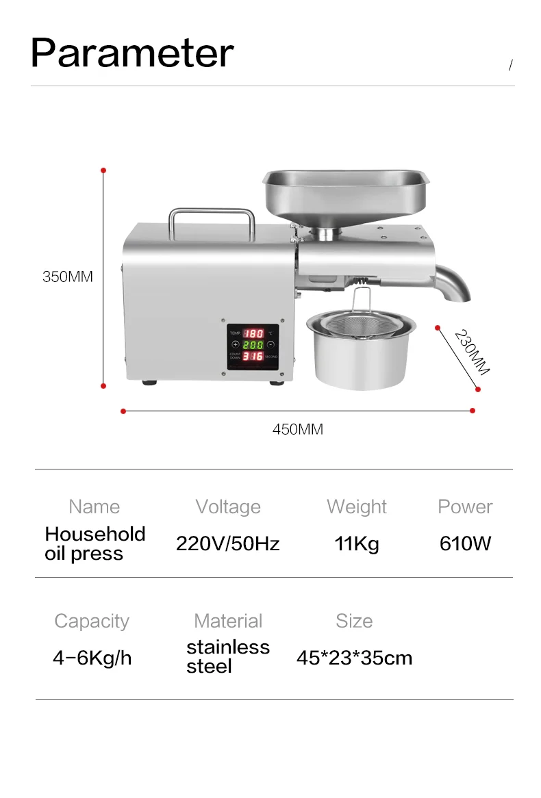 Extract Oil From Various Of Vegetable Materials Oil Extractor For Hot ...