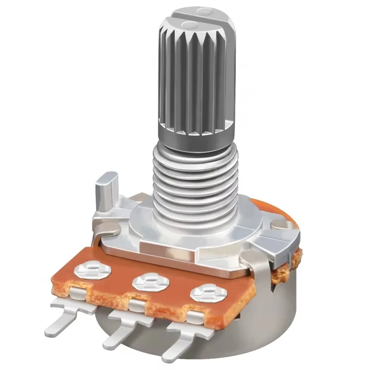 Rotary Potentiometer Brand Soundwell Potentiometer Factori B50k Knurled ...