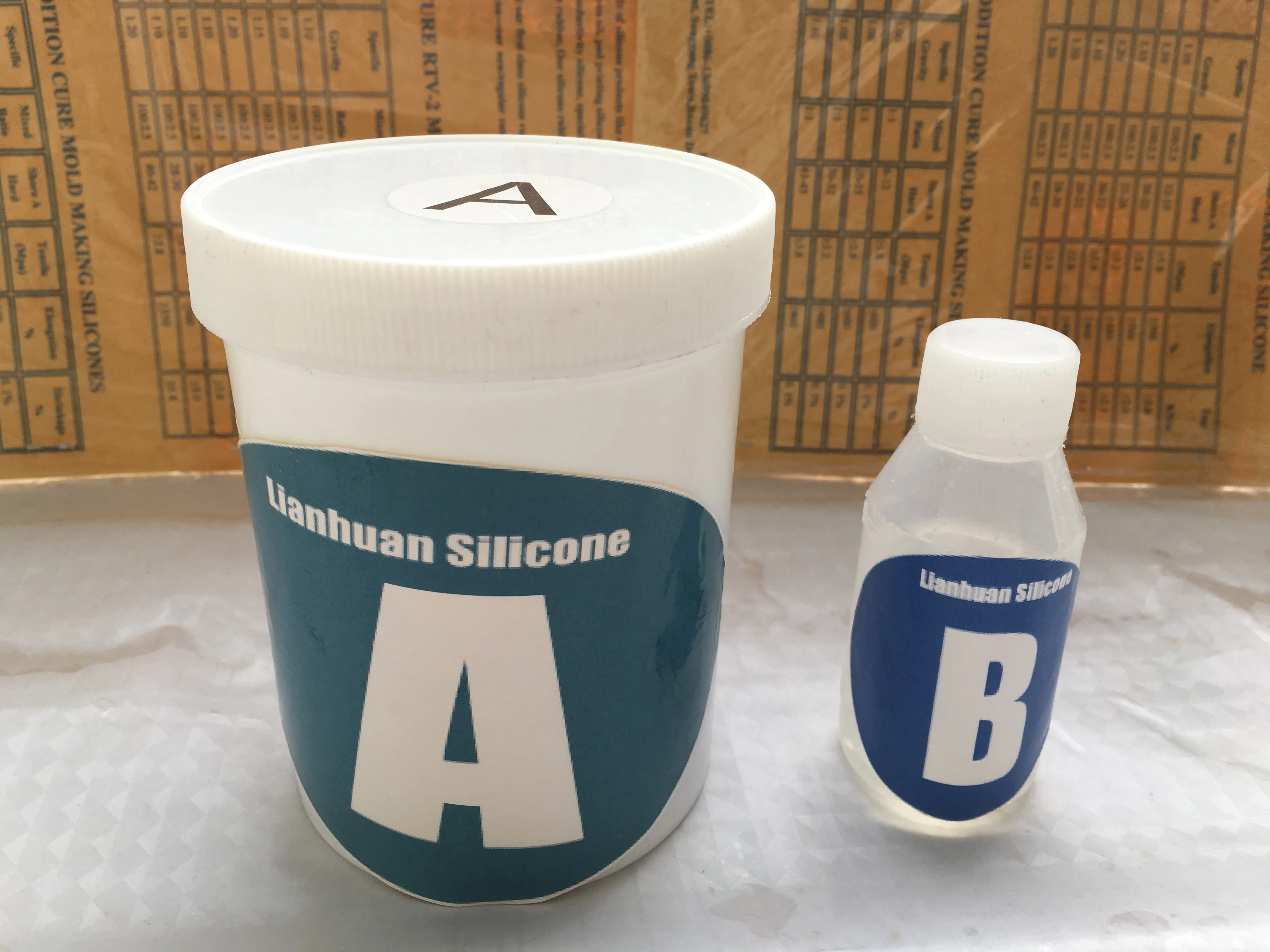 Silicone Rubber B Part Curing Agent / Catalyst Ca-11 Ca-22 Ca-35 For ...