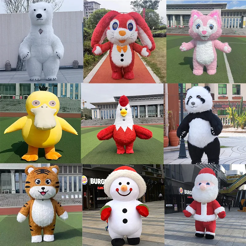 Cute Giant Plush Movie Inflatable Mascot Costume For Movie Cartoon ...