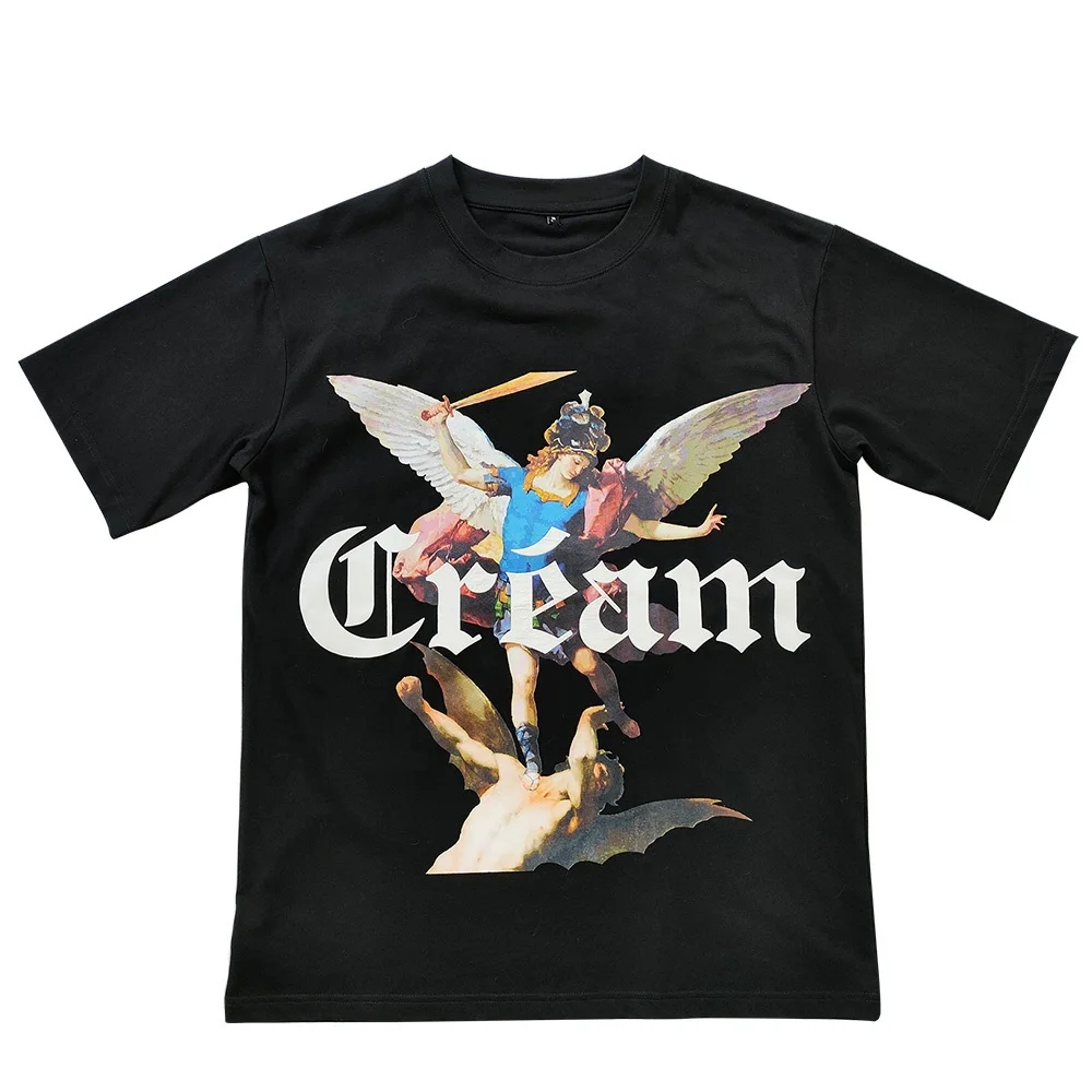 Custom DTG Print T Shirts - Heavyweight Cotton Jersey