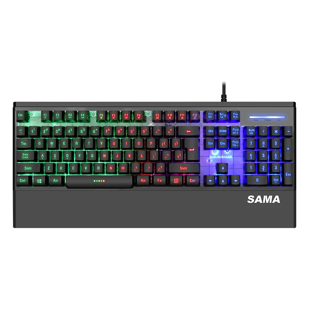 Sama Rgb Gaming Mouse And Keyboard Combos Wired Back Light Mechanical ...