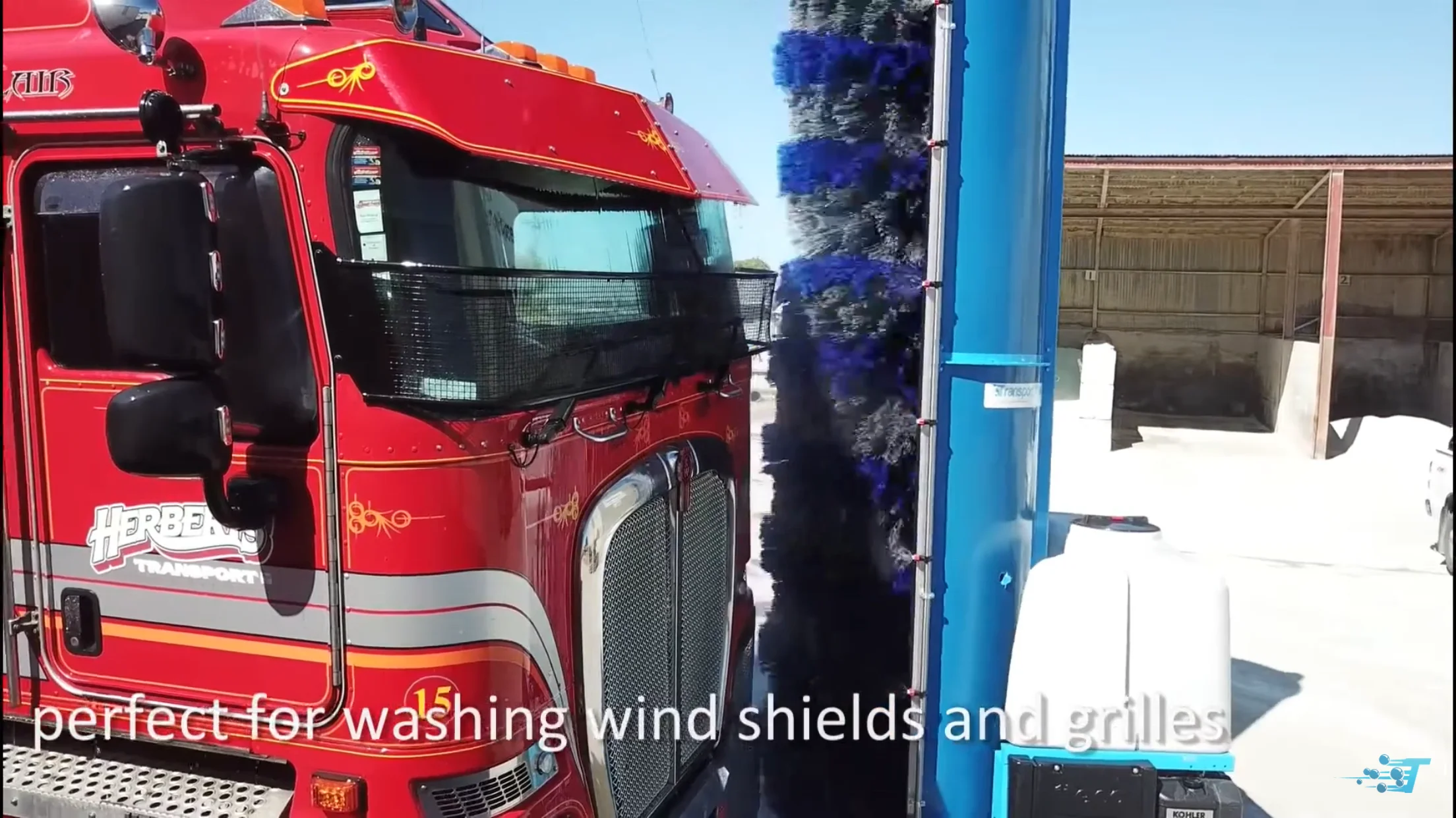 Electric Power Wash System for Trucks and Buses ABS Material for ...