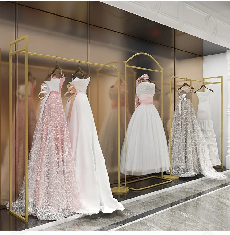 Stylish & Durable Wedding Dress Display Racks - J&H Storefixture