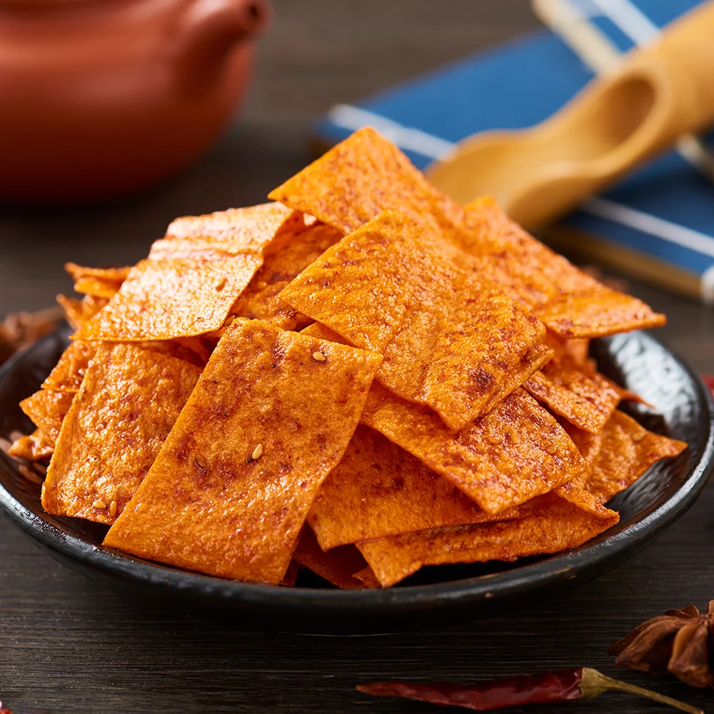 50g Hot Spicy Strip per Bag - Spicy Chewy Snacks Food