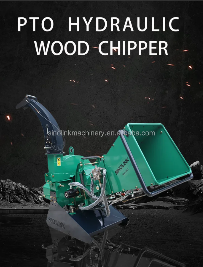 Tractor PTO Power BX42R Wood Chipper 3-point Suspension Chipper Grinder ...