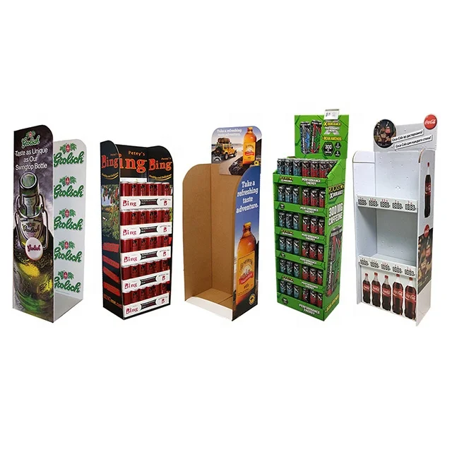 Customized Corrugated Cardboard Display Boxes,Cdu Paper Product Display ...