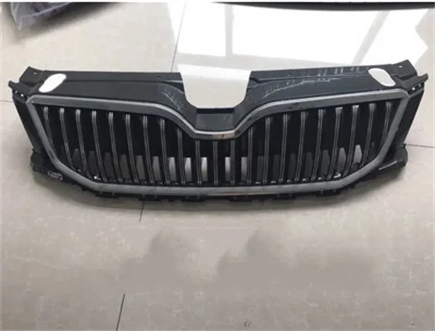 Front Bumper Grill Radiator Grille For Skoda Octavia 2014-2017 - Buy ...