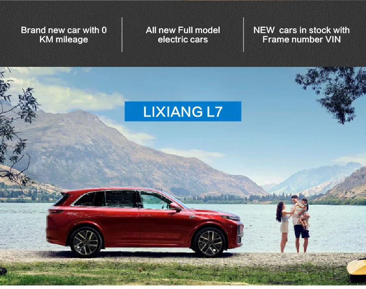 Top Selling Electric Vehicle 2023 Li L7 Passenger Electric Cars New Vehicles For Adult Li Auto ...