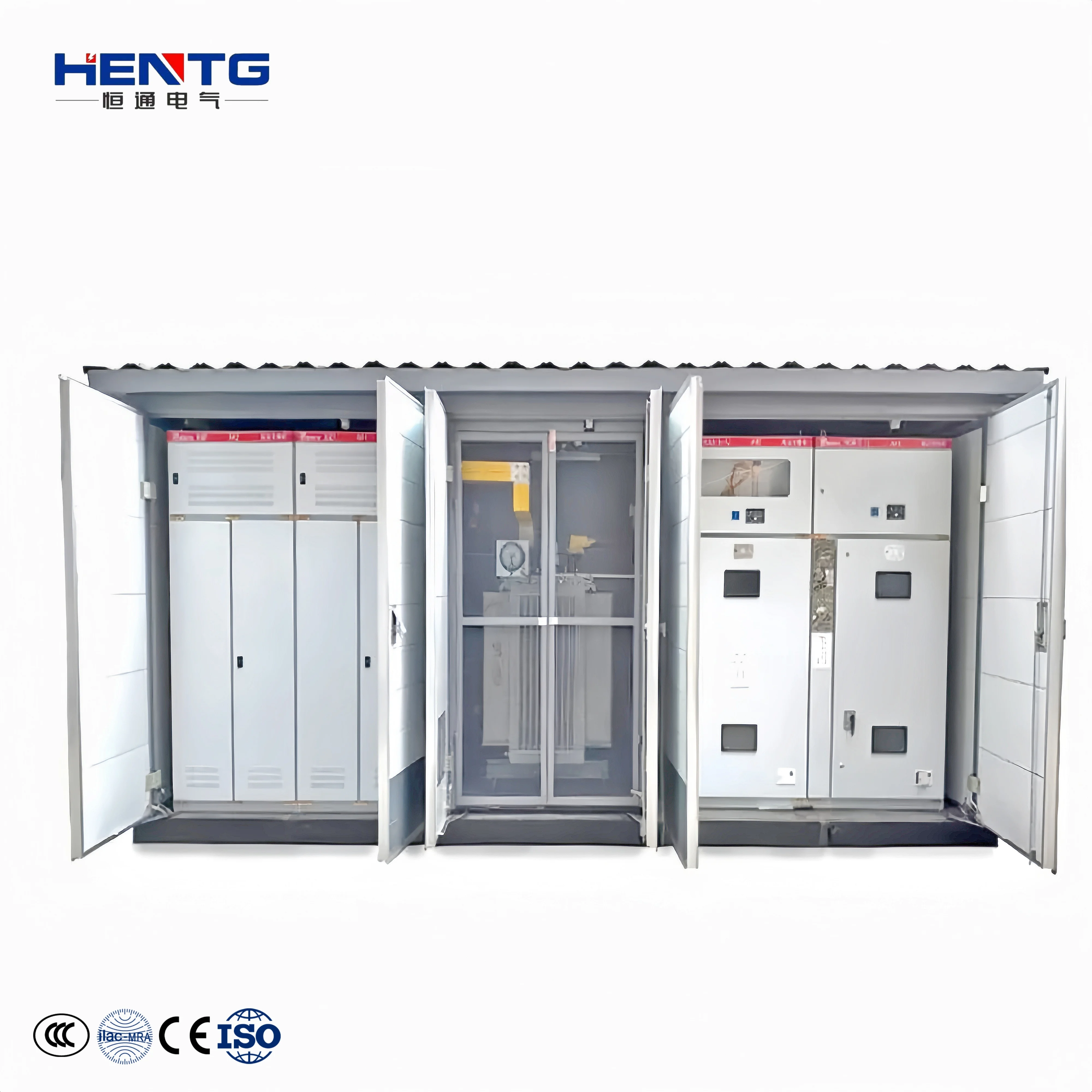 Substation/Compact Substation Metal Pavilion and Low Voltage ...