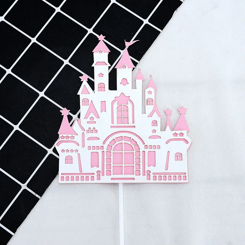 Alibaba.com: Hot Sale Castle Cake Topper, Princess Cupcake Decoration ...