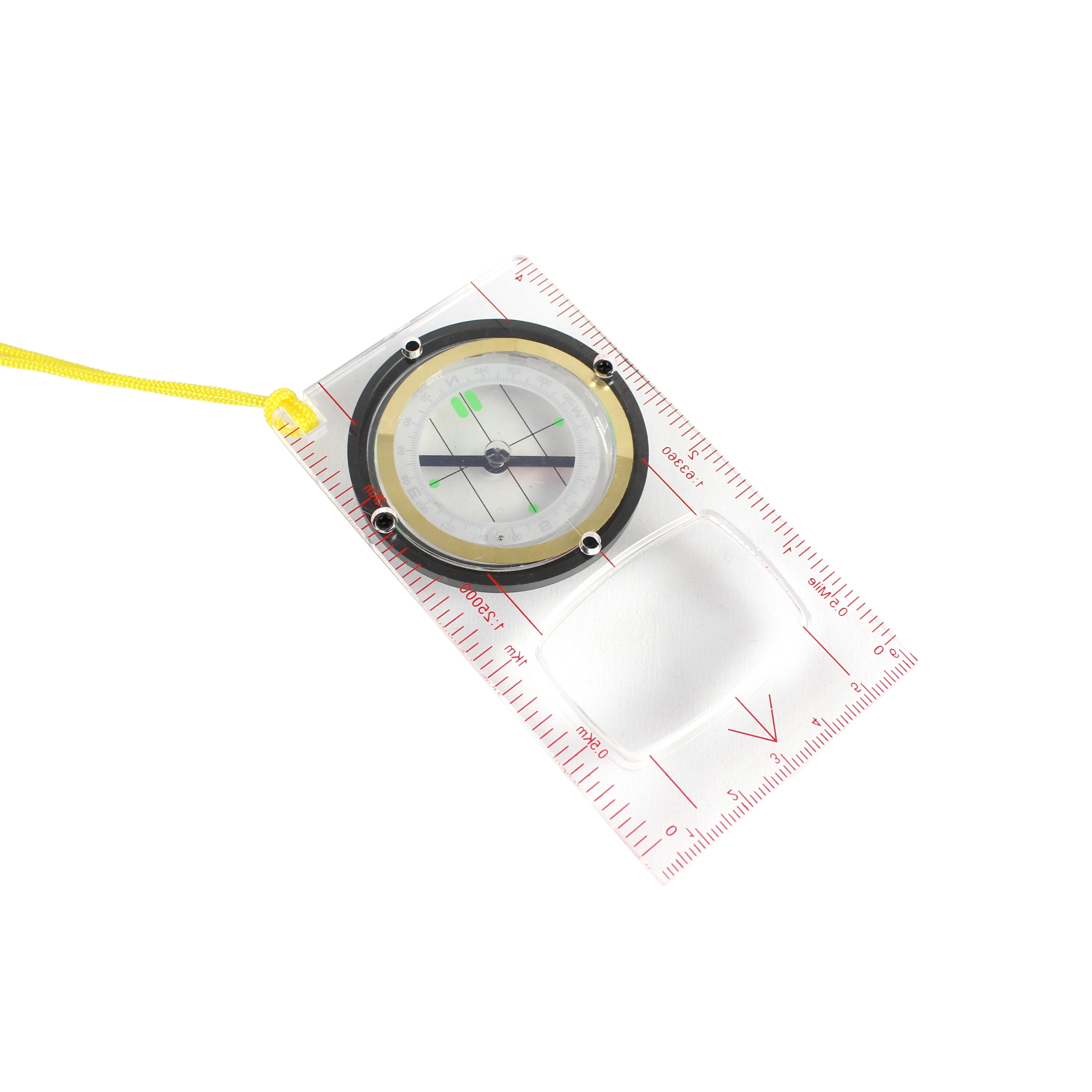 Portable Acrylic Map Measurer Compass Surveying Compass for Hiking ...