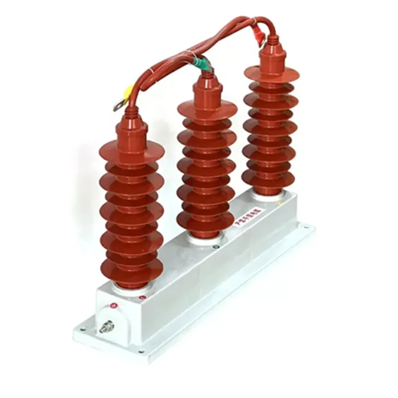 Overvoltage Protector 35kv Three-phase Combined Arrester Tbp-b-42f310 ...