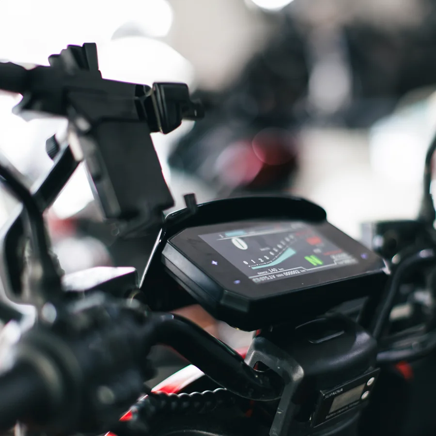 Universal TFT LCD Display Instrument Speedometer Odometer Tachometer ...