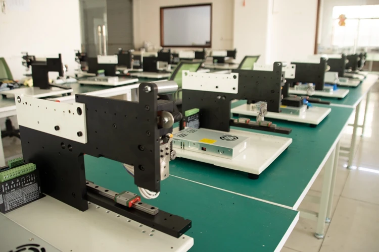 Yzg-lc02qy Semi-automatic Wire Spot Taping Machine/tape Bundle Machine ...