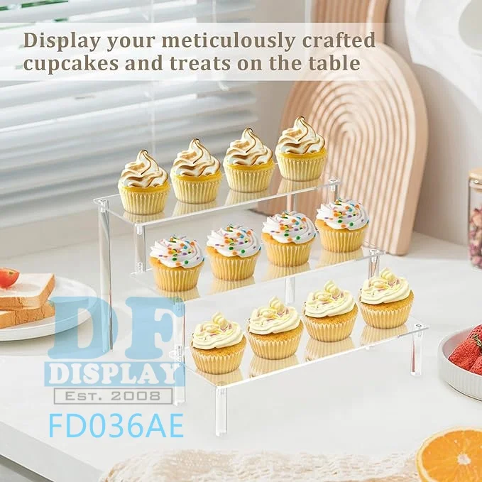 Acrylic Riser Clear Display Risers Stand Perfume Organizer Cologne ...