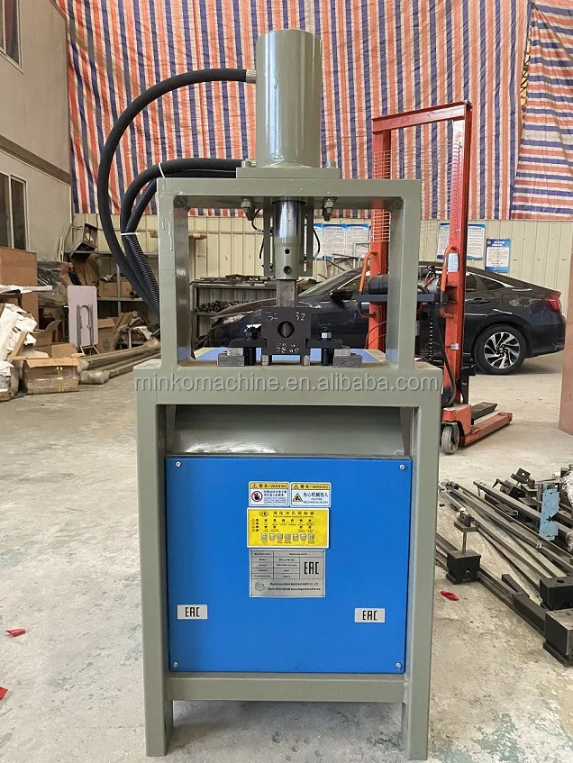 45 Degree Angle Cutter Hydraulic Square Hole Puncher Steel Pipe ...