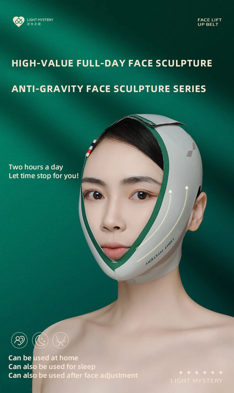 Face Slim V-line Lift Up Belt Cheek Chin Neck Slimming Thin Beauty ...