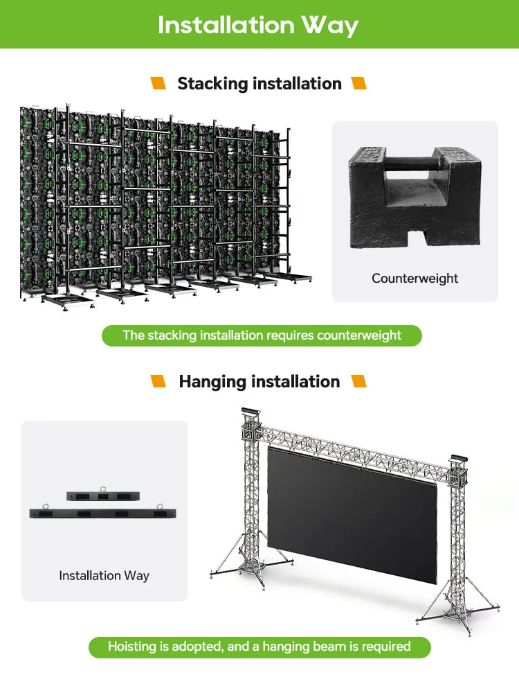 Public Backdrops Video Wall Indoor Outdoor Pantalla Dj Led Screen ...