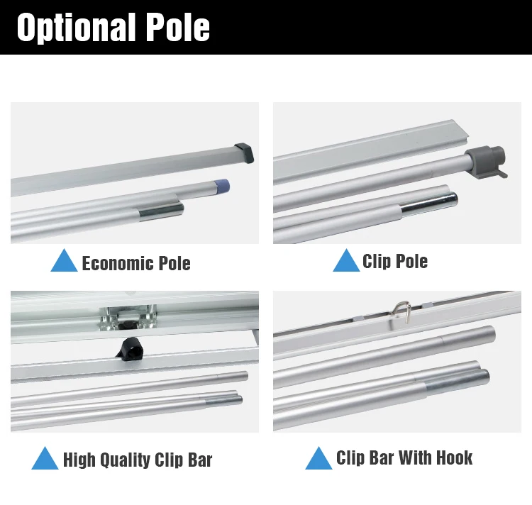 Retractable Wide Base Roll up Banner with logo and Stand Floor Display ...