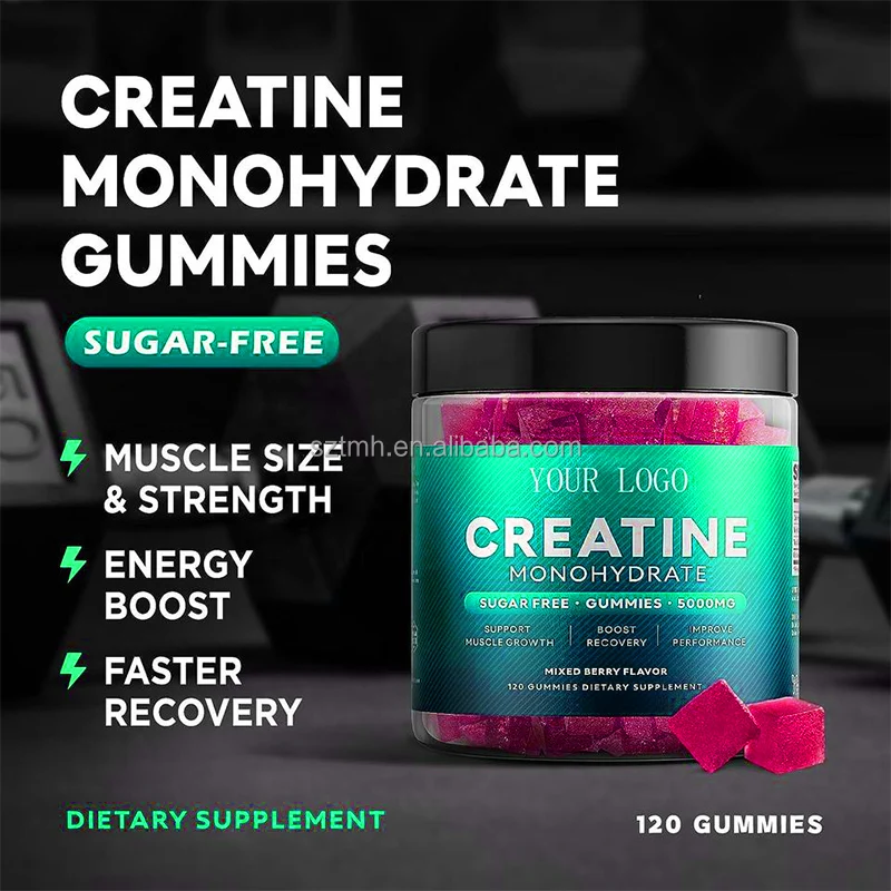 TMH Creatine Gummies - Private Label Pre Workout Supplement