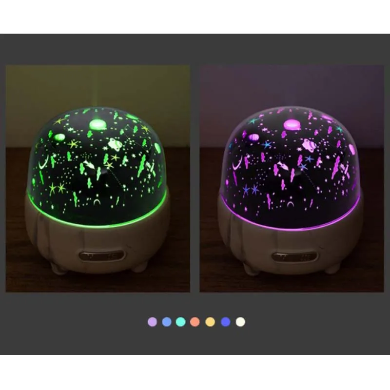 New Arrivals Ultrasonic Usb Romantic Projector Air Humidifier Cool Mist ...