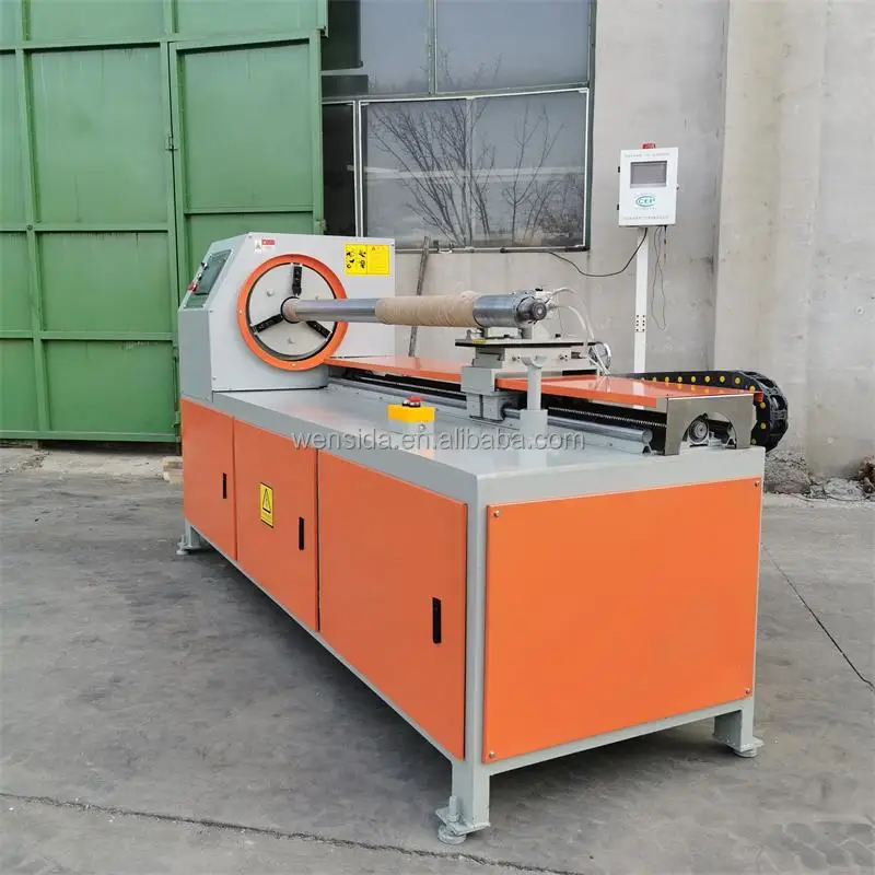 Automatic Loading And Unloading Paper Tube Precision Cutting Single-knife Cnc Paper Tube And ...