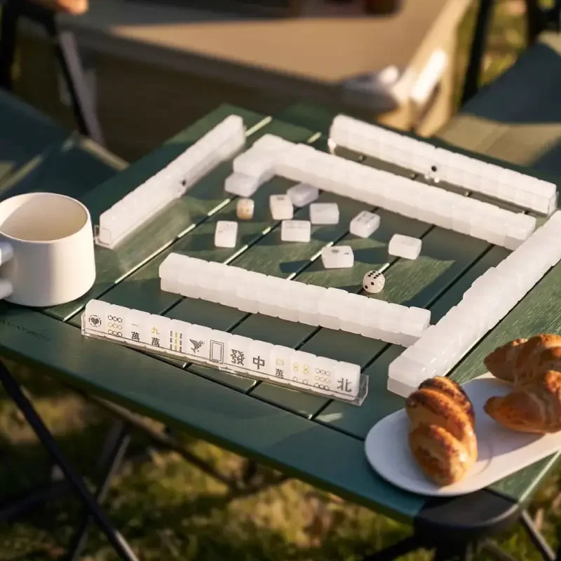 Custom Hand-painted Acrylic Mahjong Tile Petal Pink Acrylic Mah Jong ...