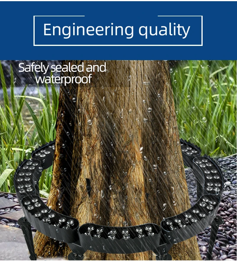 Led Tree Hug Lamp Outdoor DMX512 - Colorful Garden Light