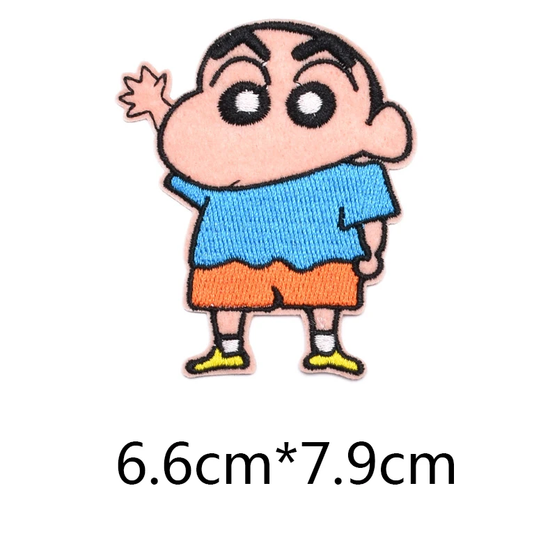 Crayon Shin-chan Animation Felt Handmade Embroidery Ironing Patch ...