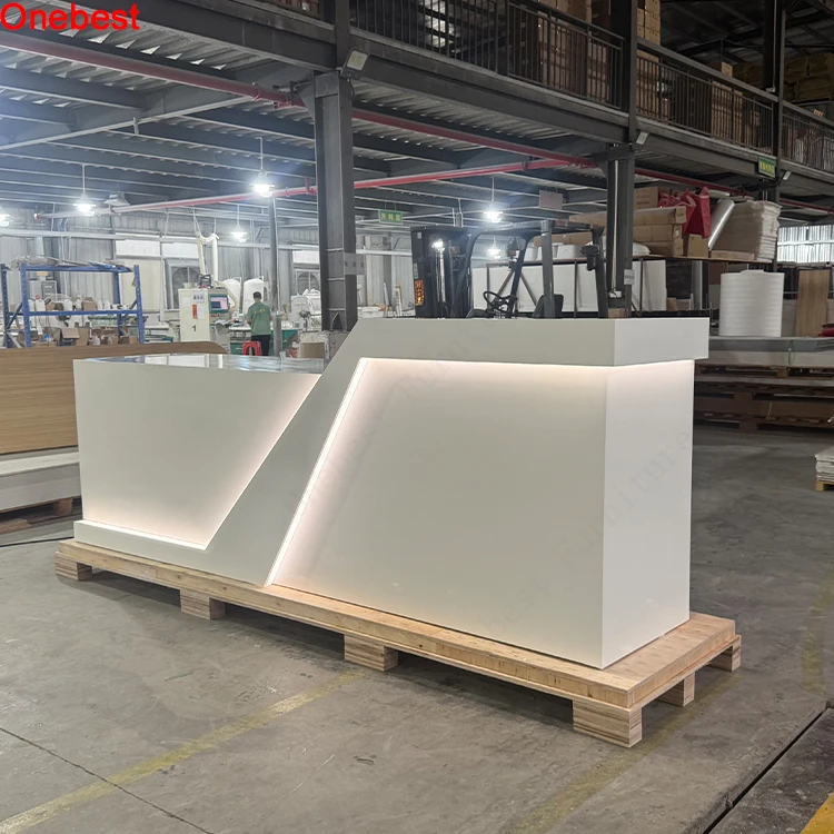 Restaurant Stone Bar Reception Desk Counter Factory Direct Sell ...